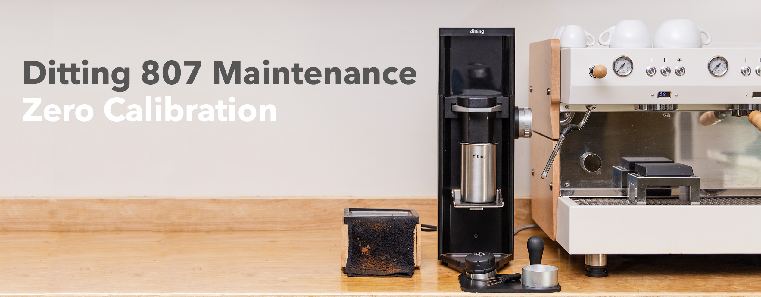 Ditting 807 Maintenance | Zero Calibration - Prima Coffee Equipment