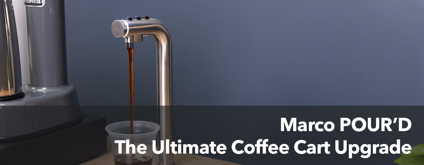 Marco POUR'D | The Ultimate Coffee Cart Upgrade for Cold Drinks - Prima ...