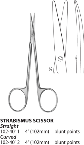 Strabismus Scissors