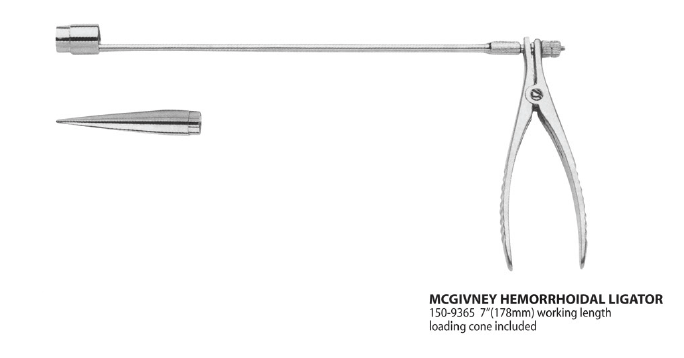McGivney Hemorrhoidal Ligator