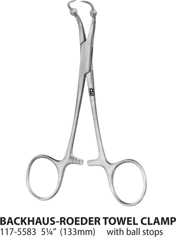 Backhaus-Roeder Towel Clamp