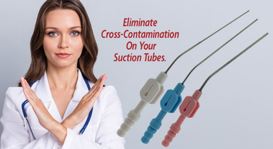 Teardrop Controlled Suction Tube, Single-Use, 10/box