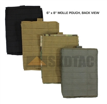 Custom Fit MOLLE 6"x8" Side Plate Pouch (Made in USA)