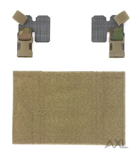 AXL Advanced Adaptive Vest Placard (AVP) for Crye JPC, & MOLLE Carriers