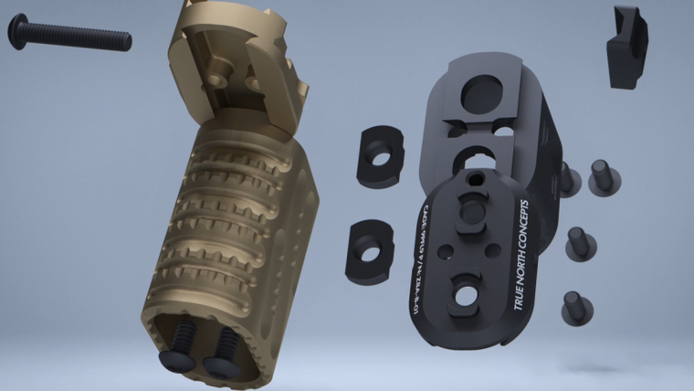 True North Zero-8 V2 Multi-Angle Grip