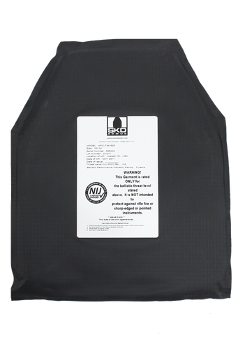 SKD Armor Soft Armor Plate Backer (IIIA), 10" x 12", (Sold Individually)