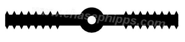 Durajoint PVC Waterstop Ribbed 6" x 3/8" x 50' Roll - Type 11 | Chas. E ...