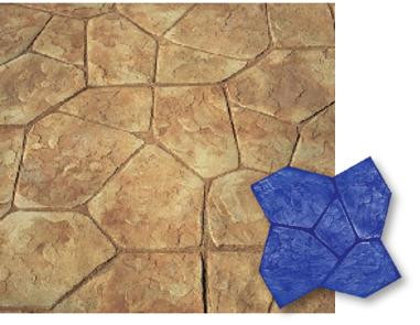 Brickform Flagstone TM700 Concrete Stamp Rental | Chas. E. Phipps