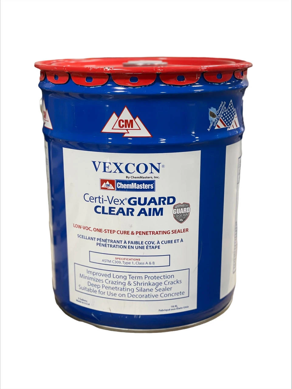 ChemMasters Certi-Vex Guard Clear AIM, Solvent-Based Cure & Seal with ...