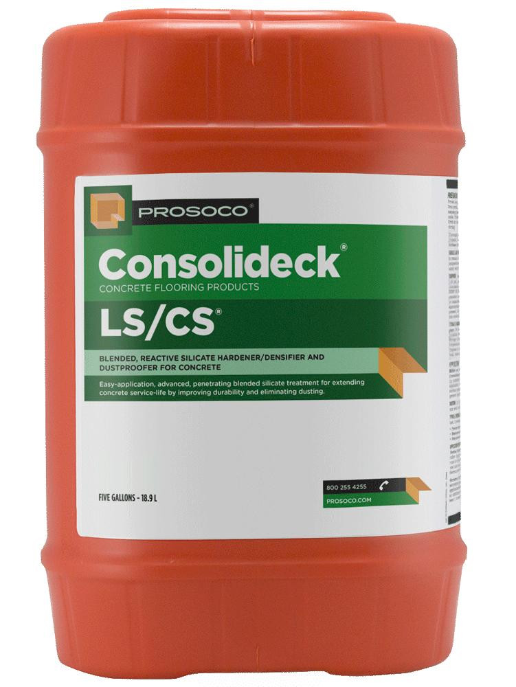 Prosoco LS/CS reactive silicate hardener/densifier and dustproofer for ...