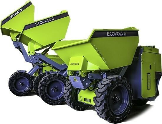 Ecovolve Electric High Tip Dumper - Rental | Chas. E. Phipps
