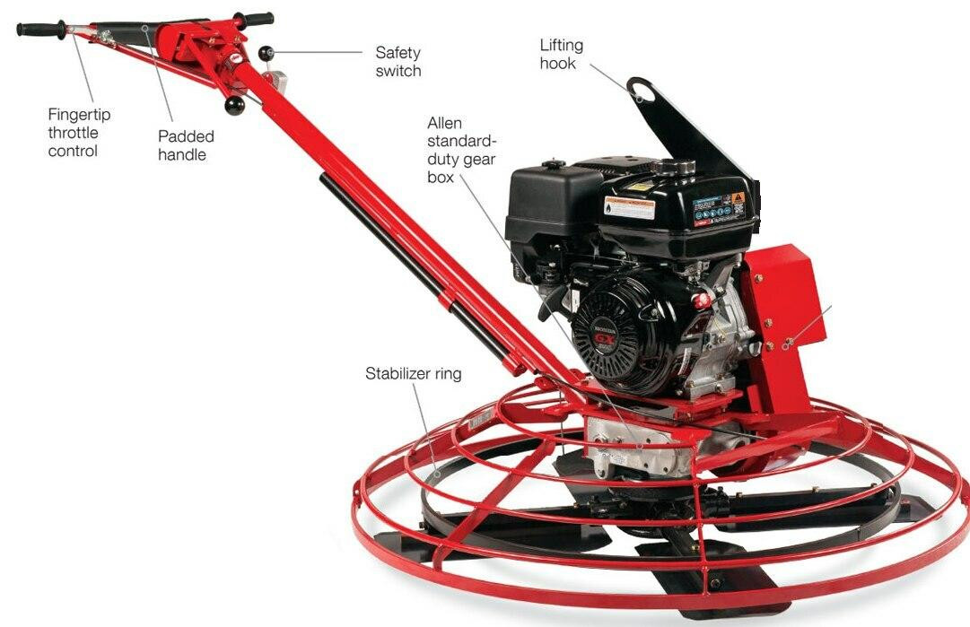 Allen Engineering MP215 6' Riding Trowel Machine | Chas. E. Phipps