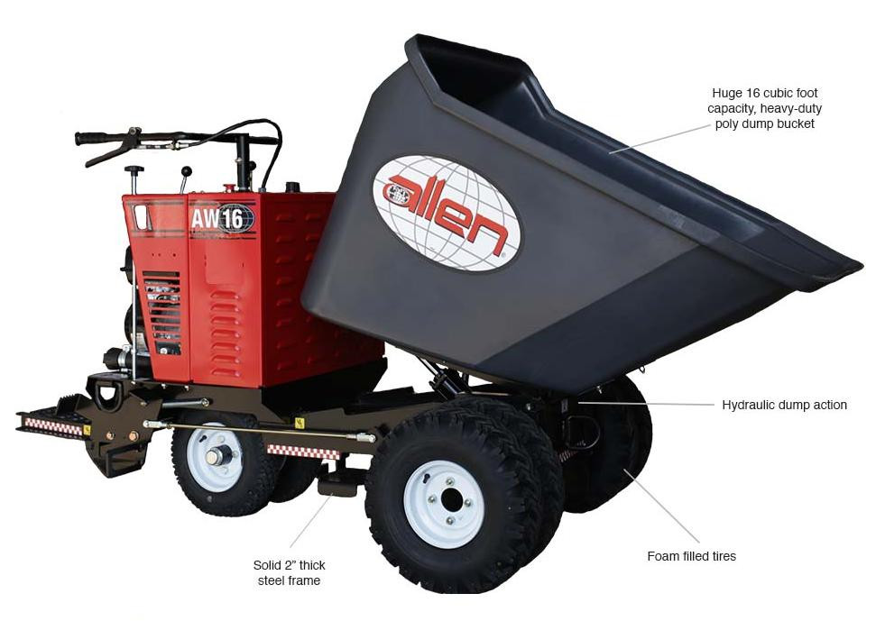 Ecovolve Electric High Tip Dumper - Rental | Chas. E. Phipps