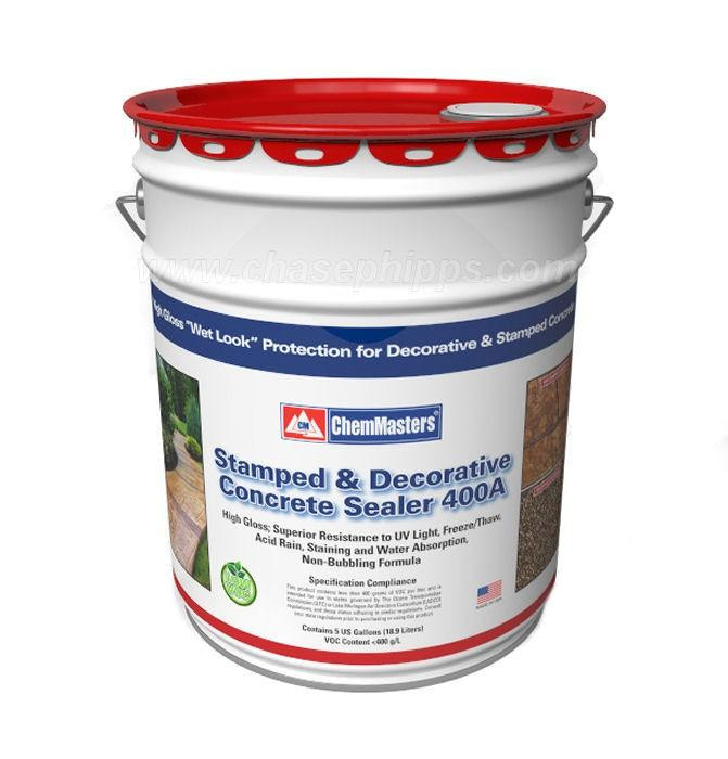 ChemMasters Traz 25-A Stamped and Decorative Concrete Sealer | Chas. E ...