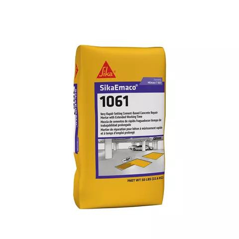 SikaEmaco 425 Gel Patch – Vertical/Overhead Concrete Repair Mortar (43 lb)