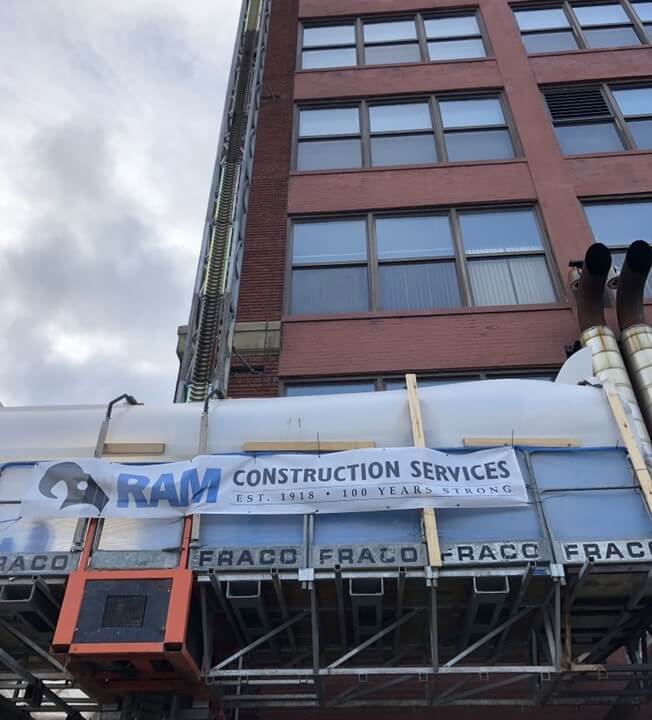 RAM Construction Services Tackles Exterior Winter Restoration with ...