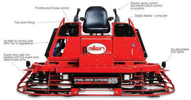 Allen Engineering HDX605 8' Riding Trowel Machine | Chas. E. Phipps