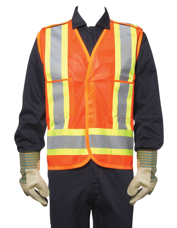 Hi-Vis Traffic Safety Vest | CSA, Class 2 | Safety Supplies America