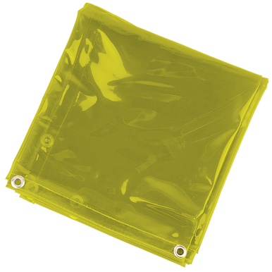 Welding Curtain - 6'x6' - Yellow - Safety Supplies America