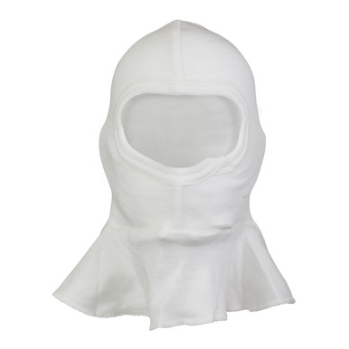 Nomex Hood Winterliner for Hard Hat - White - Safety Supplies America