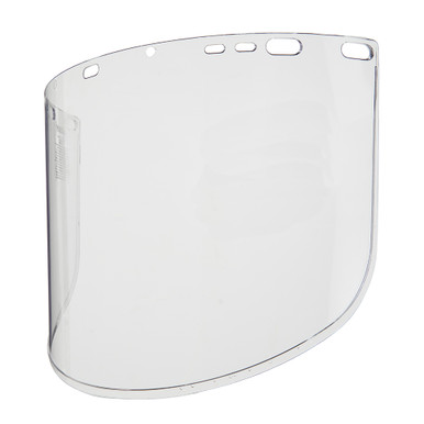 F20 Polycarbonate Face Shield - Clear - Shape R Unbound - Safety ...