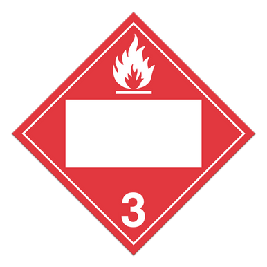 Flammable Liquids | Class 3 Placard - Safety Supplies America