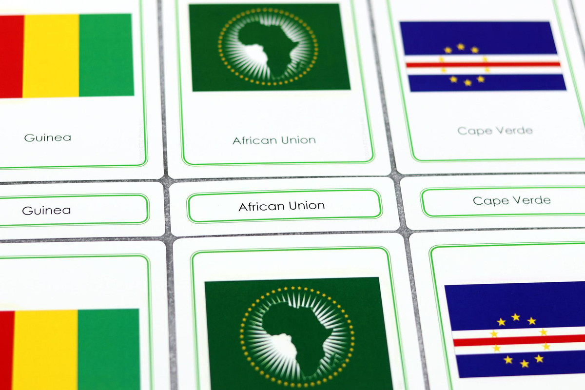 Flags of the World 3 Part Cards - ETC Montessori Online