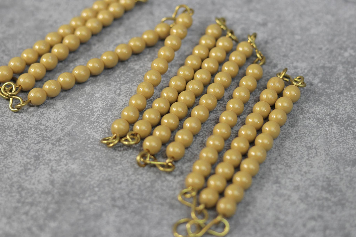 Golden Bead Chain Of 100 - ETC Montessori Online