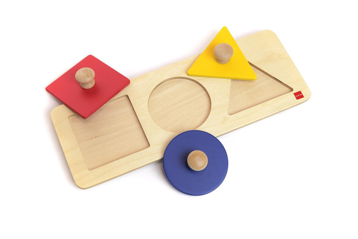 Multiple Shape Puzzle Set - ETC Montessori Online
