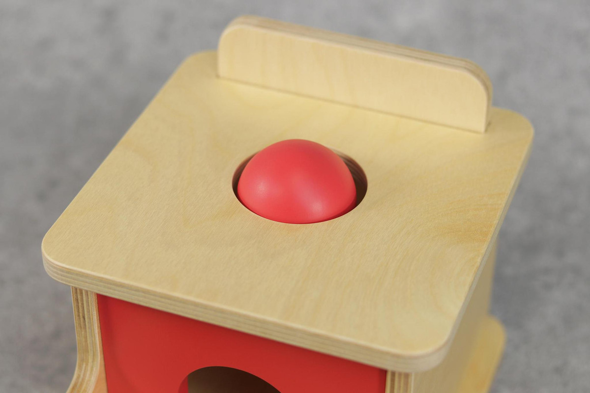 Object Permanence Box With Tray - ETC Montessori Online