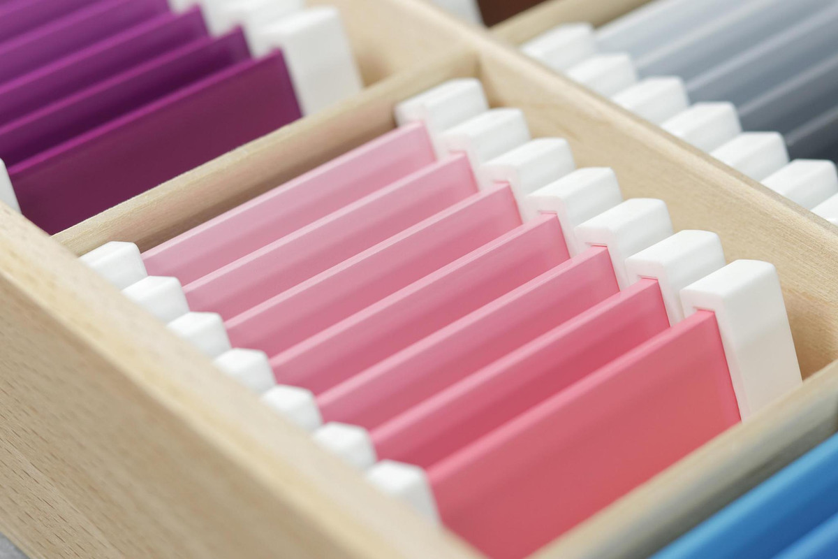 Third Box of Color Tablets - ETC Montessori Online