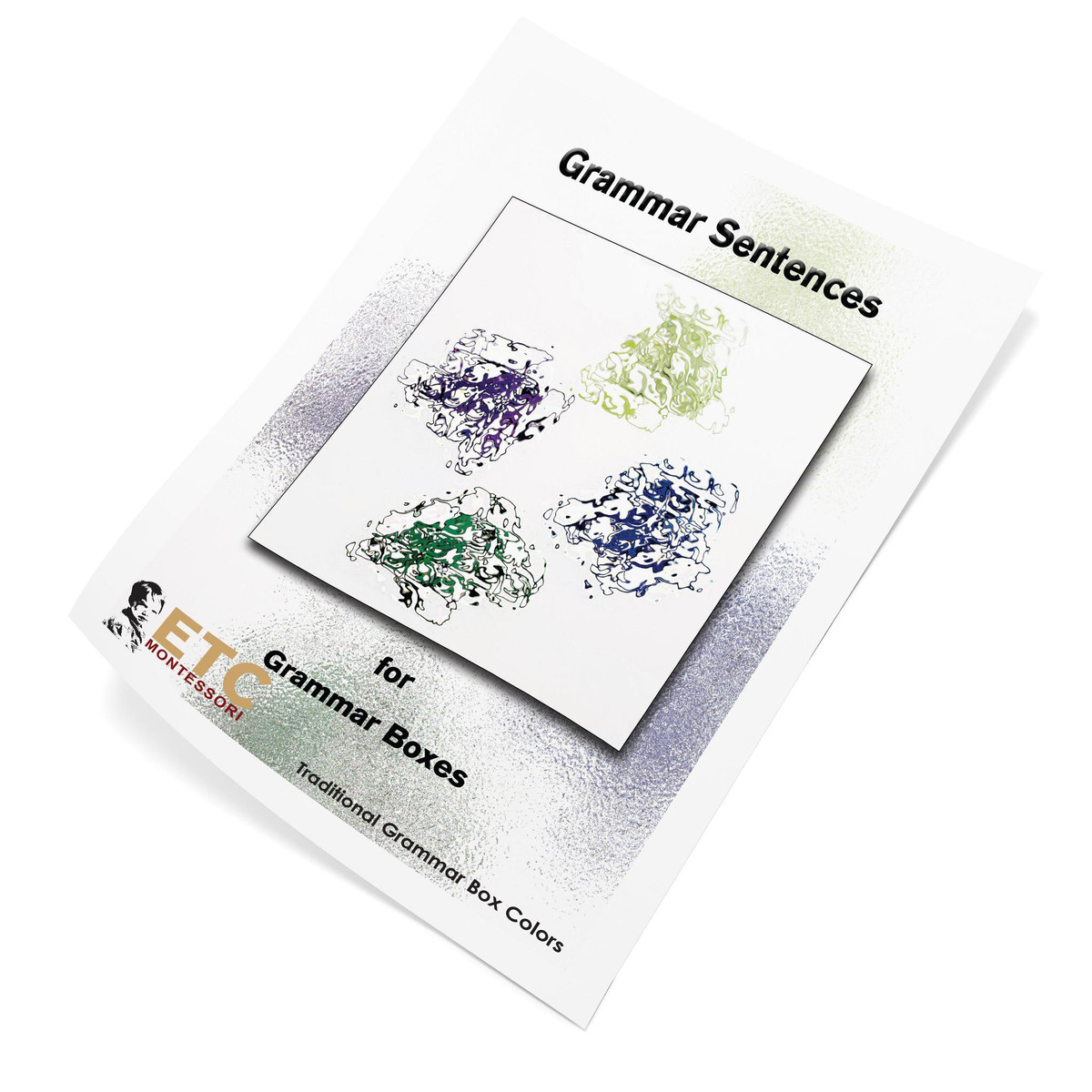 Grammar Box Sentences and Cards - Traditional, Plastic | ETC Montessori