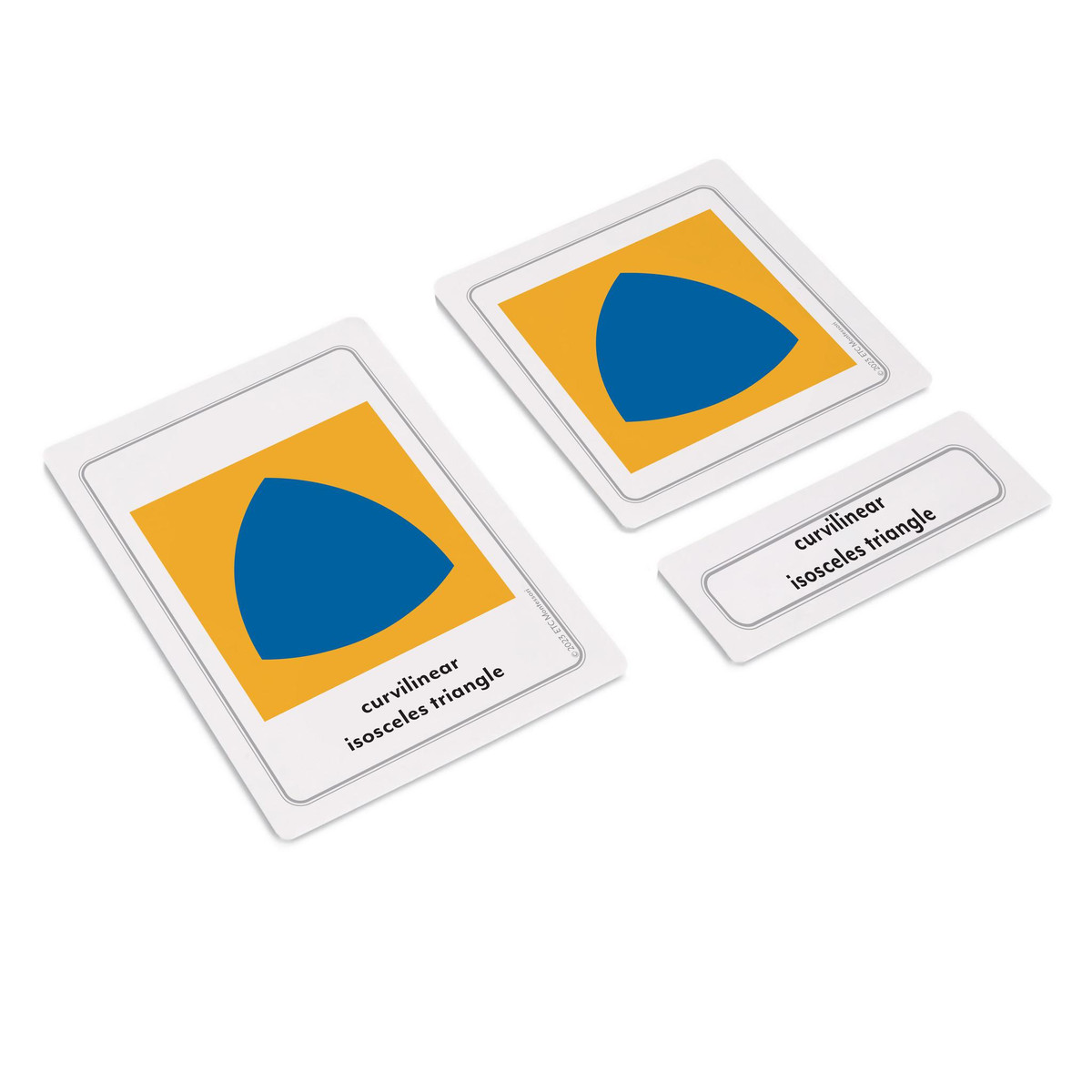 Geometric Cabinet Nomenclature cards Level 3-6 | ETC Montessori