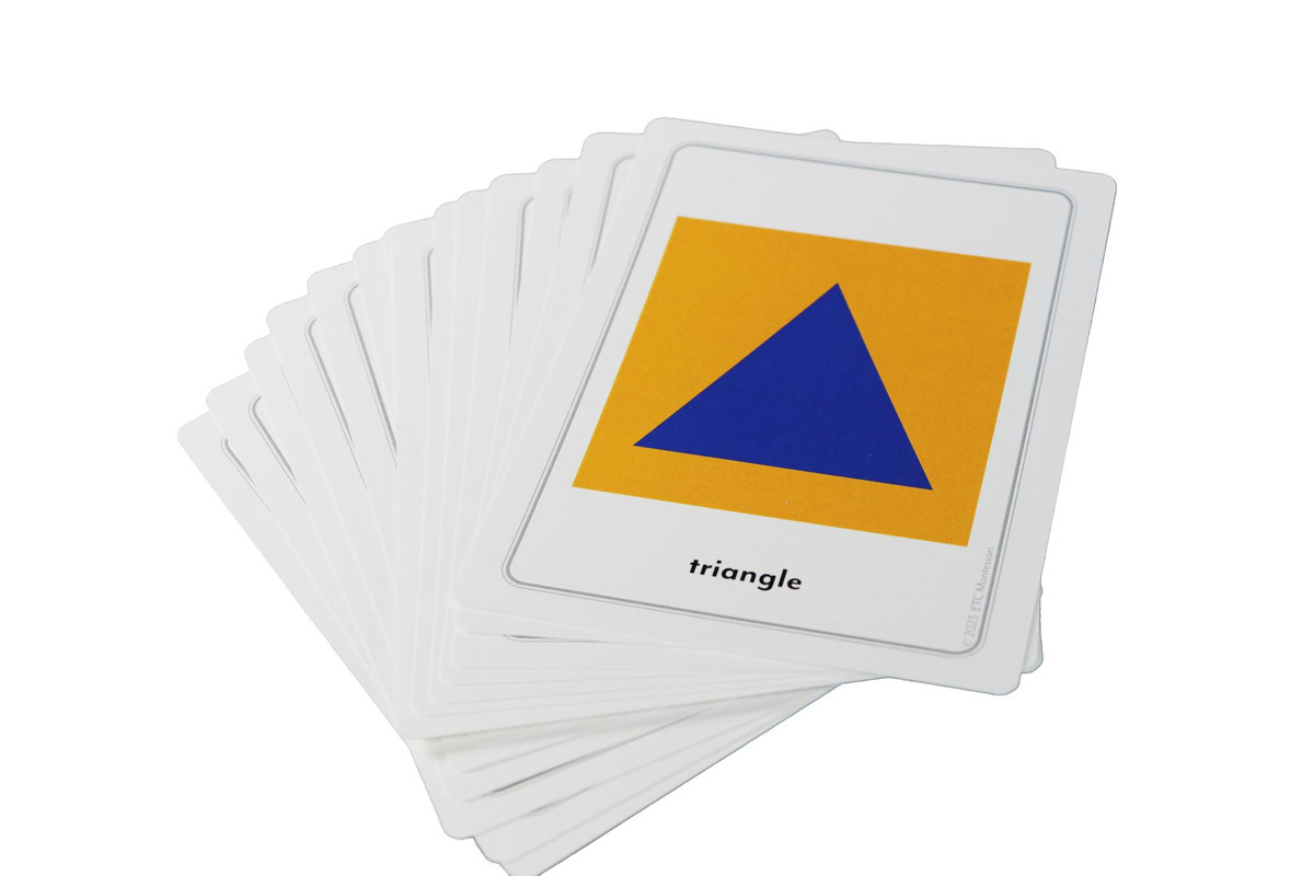 Geometric Cabinet Nomenclature cards Level 3-6 | ETC Montessori