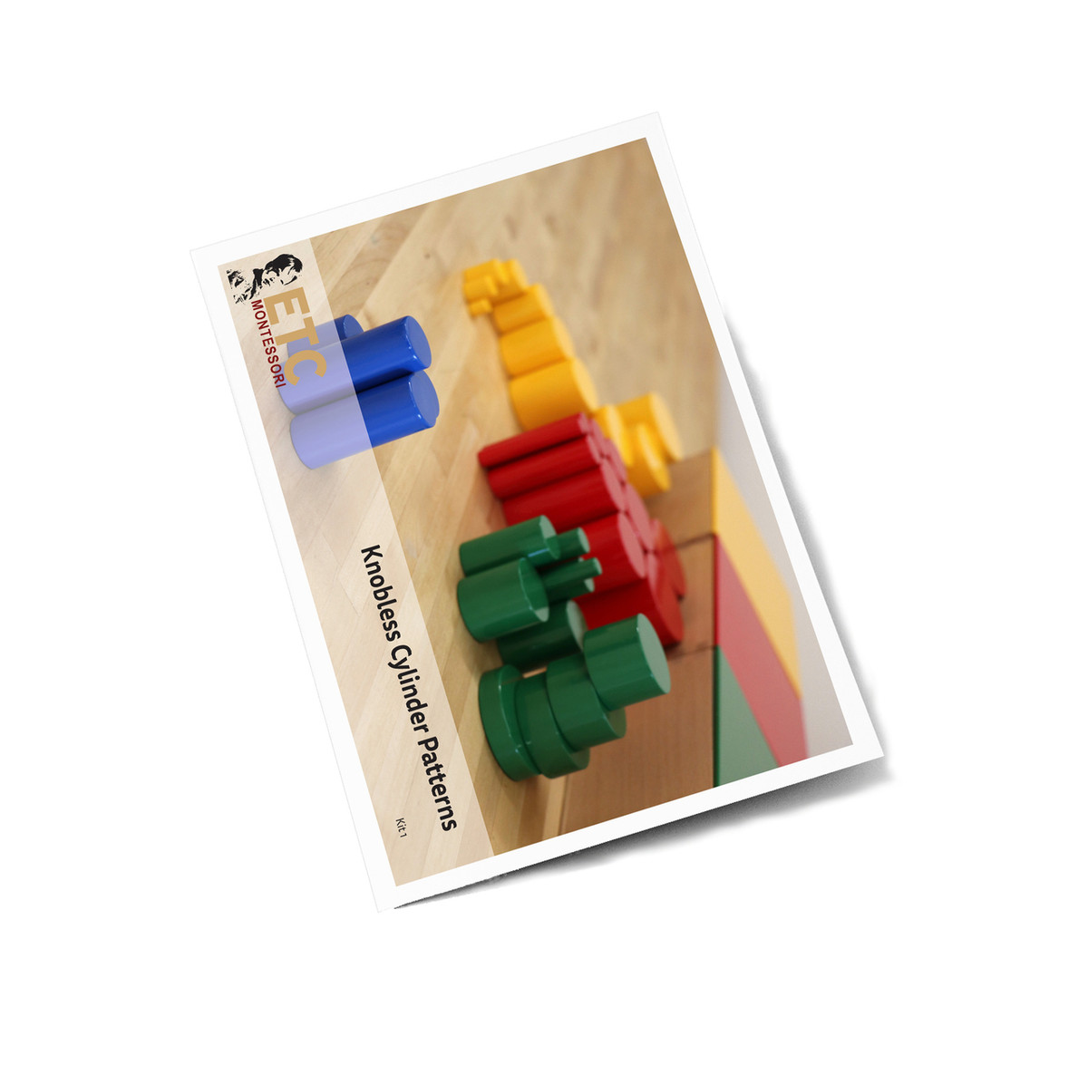 Knobless Cylinder Patterns Kit I | ETC Montessori