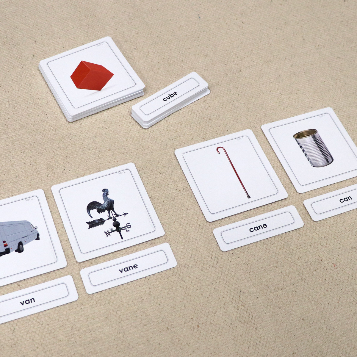 Short and Long Vowel Words | ETC Montessori