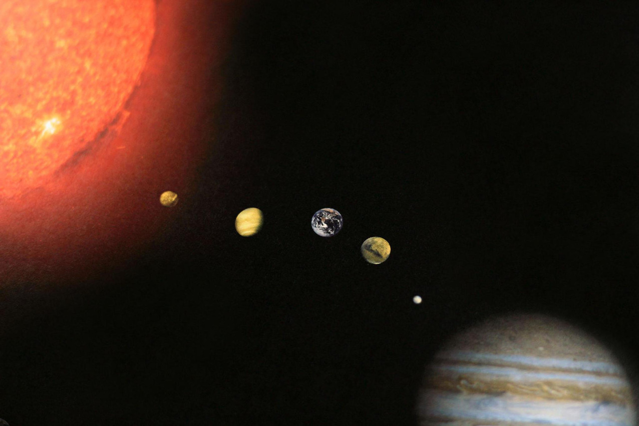 Giant Solar System Line with Nomenclature | ETC Montessori