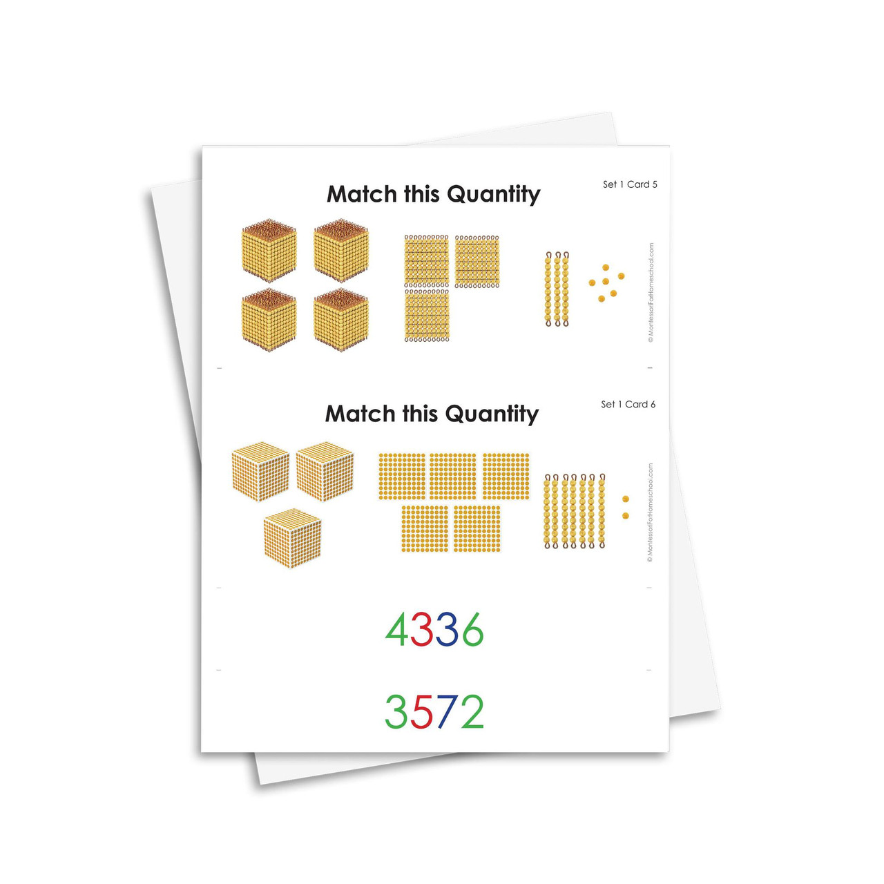 Bank Game (Fetch) Set 4 - Homeschool Edition - ETC Montessori Online