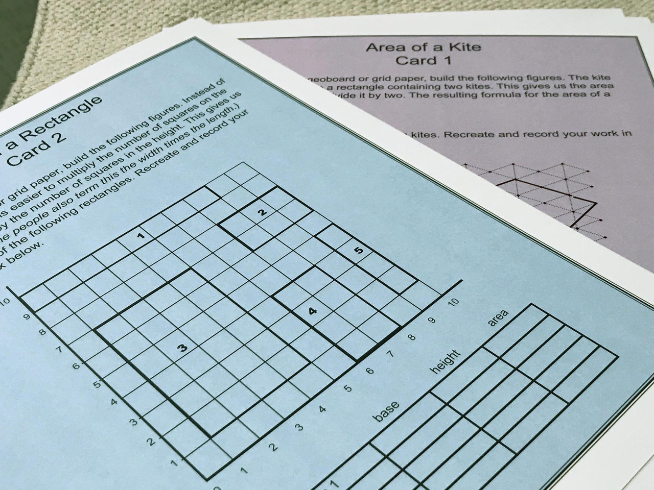 Explorations in Congruency, Similarity, Equivalency and Area ...