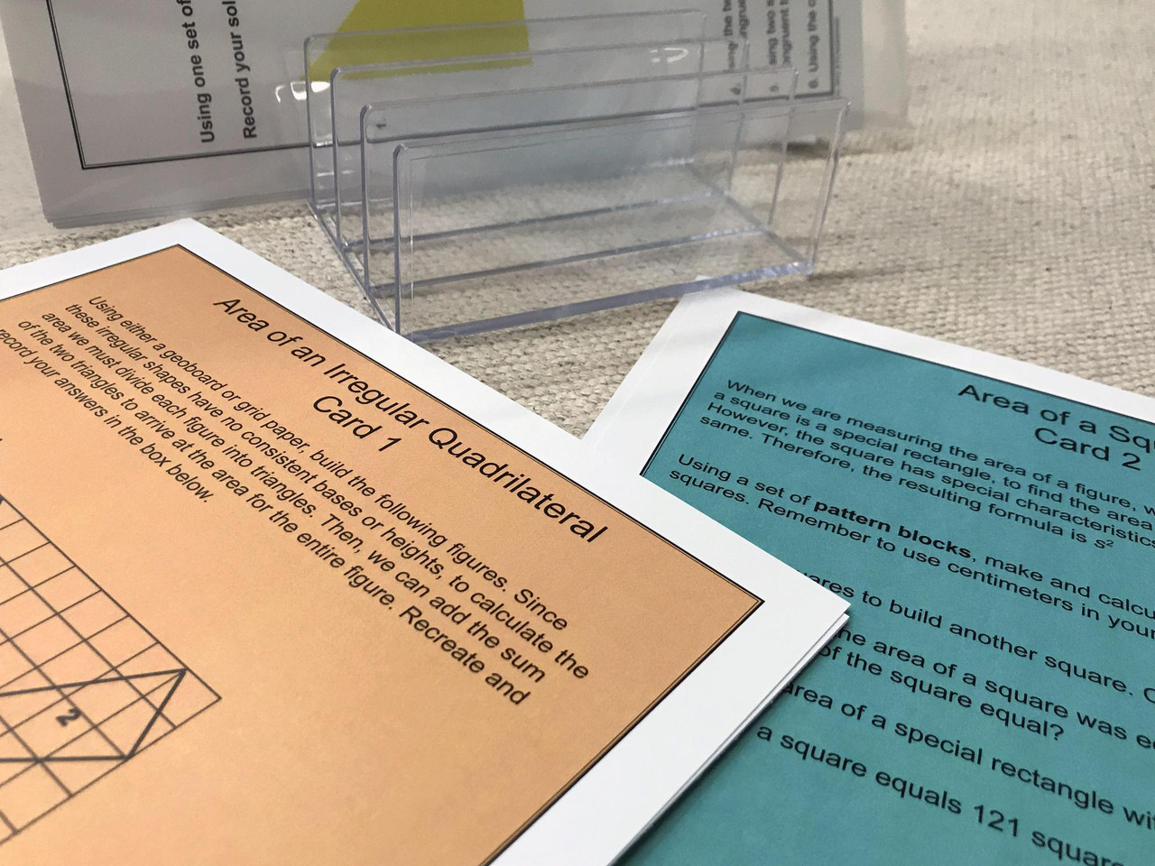 Explorations in Congruency, Similarity, Equivalency and Area ...