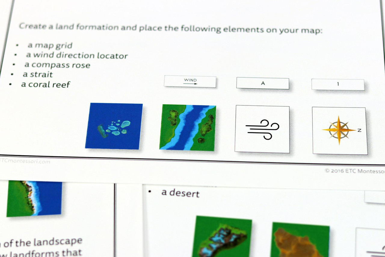 ETC® Map Game Questions Level 9-12 - Homeschool Edition | ETC Montessori