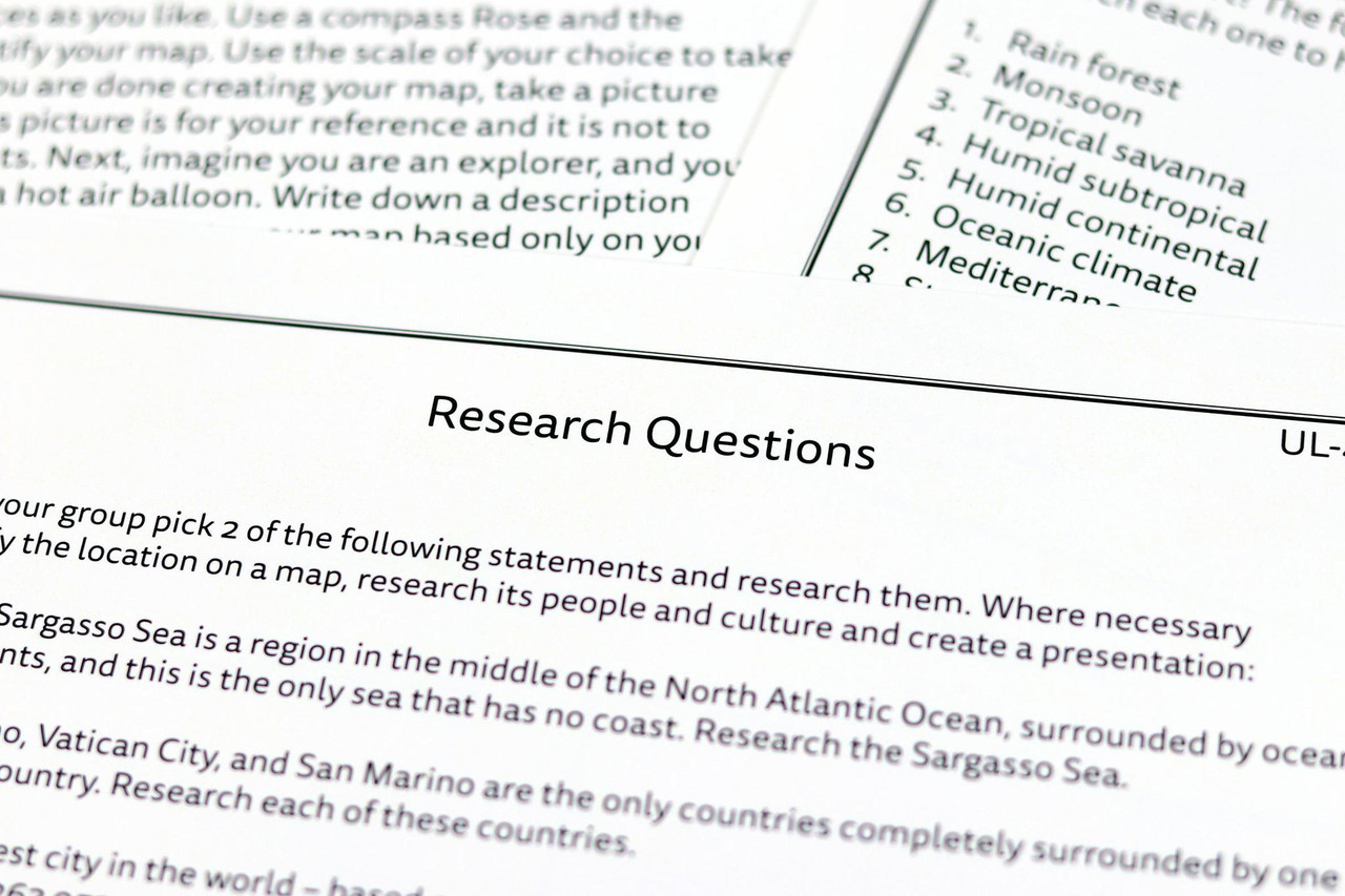 ETC® Map Game Questions Level 9-12 - Homeschool Edition | ETC Montessori