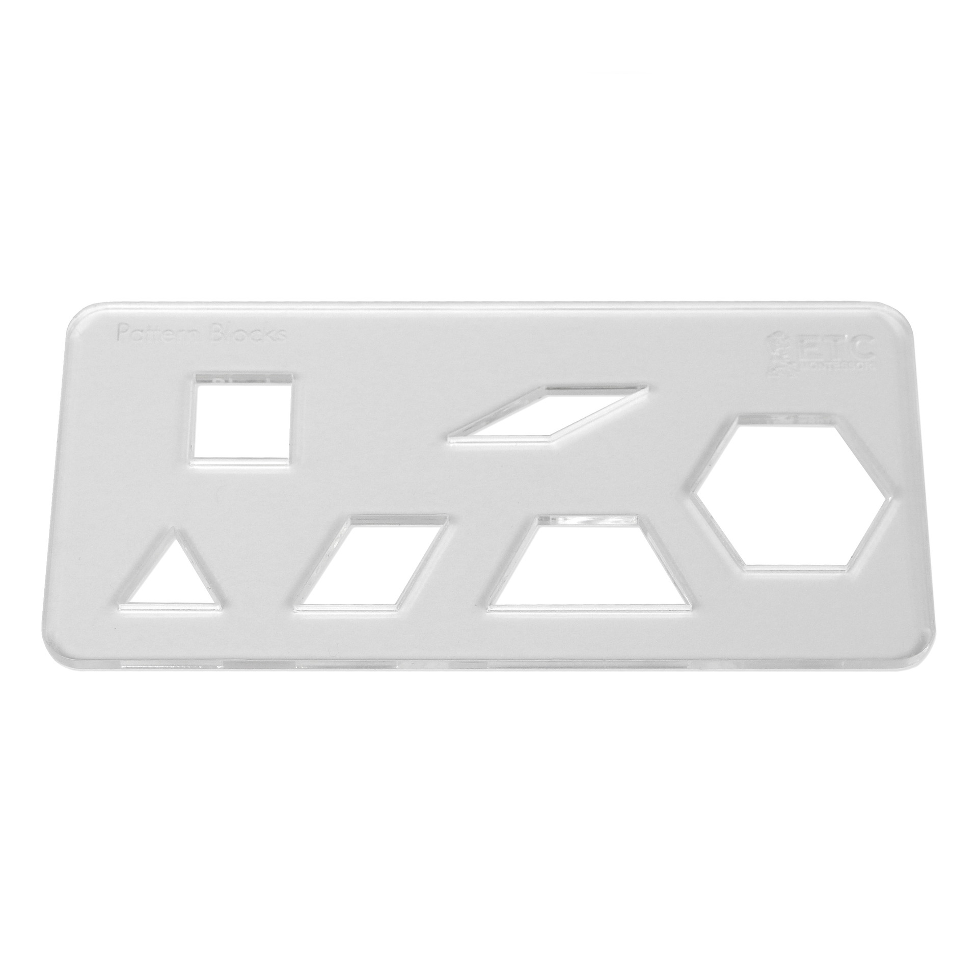 Attribute Blocks Template | ETC Montessori