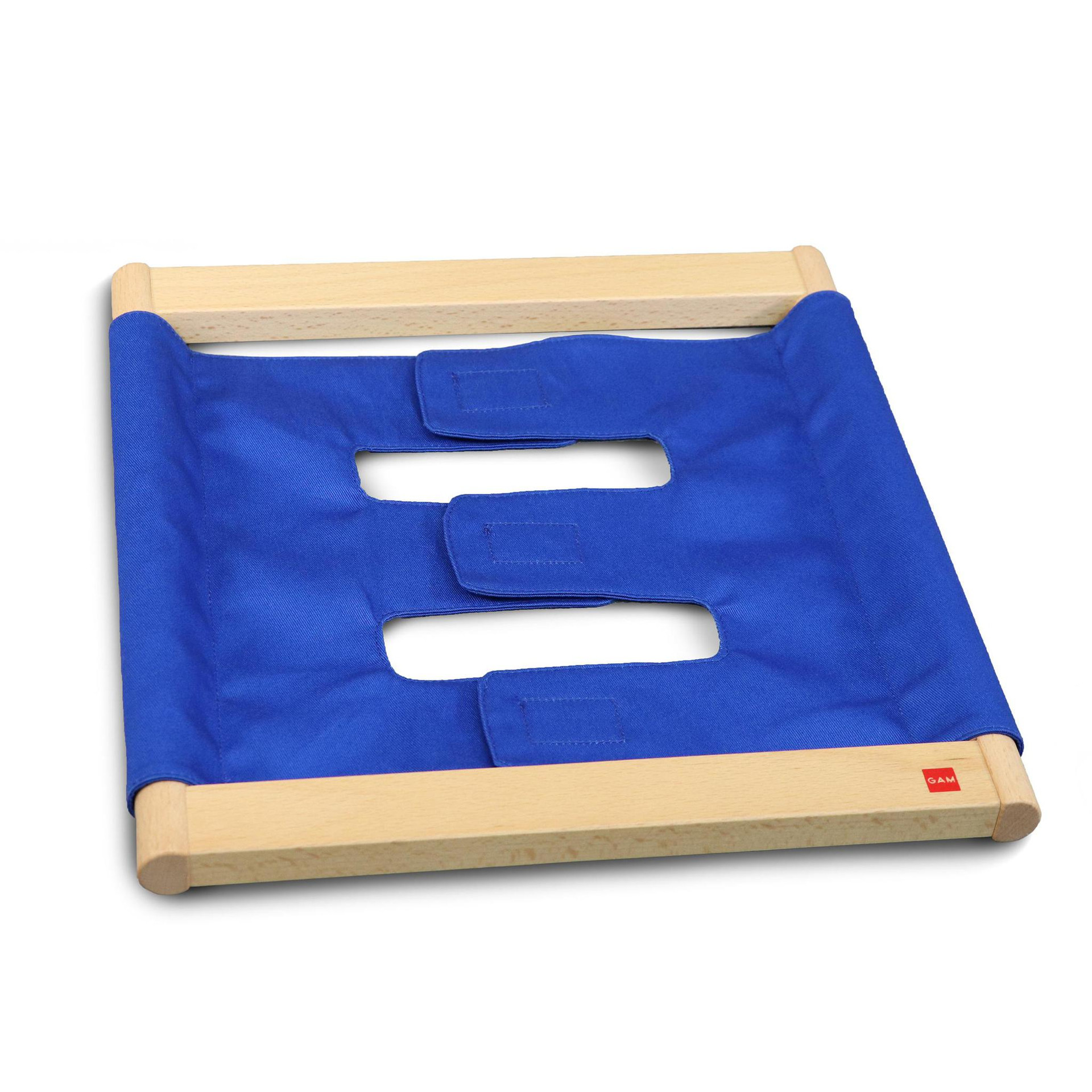 Infant/Toddler Dressing Frame: Velcro - ETC Montessori Online