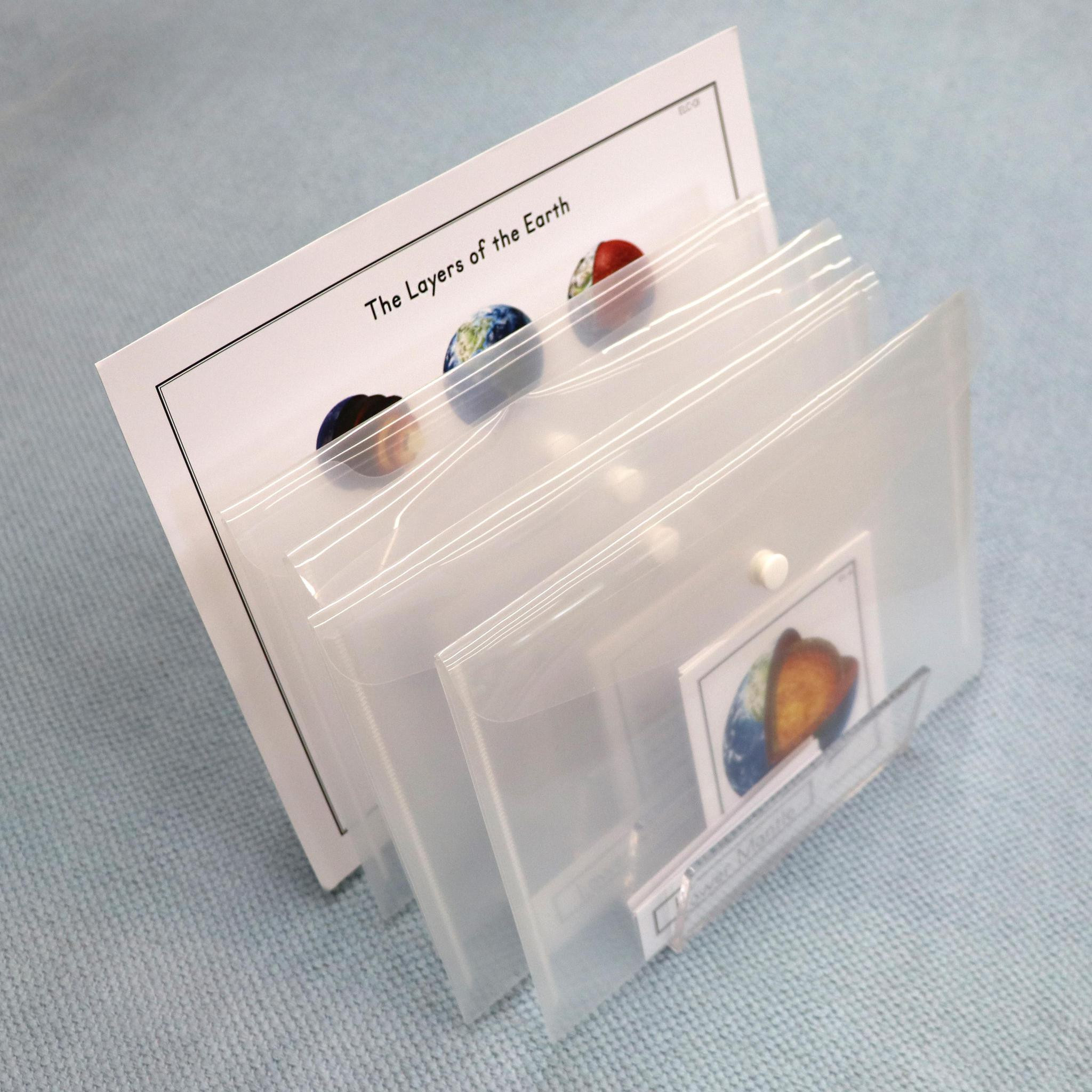 Layers of the earth Nomenclature | ETC Montessori