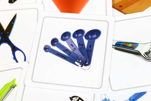 Kitchen Utensils 3 Part Cards - ETC Montessori Online