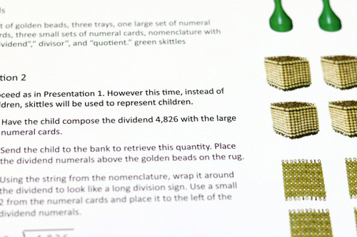 Montessori Elementary I Math Manual | ETC Montessori