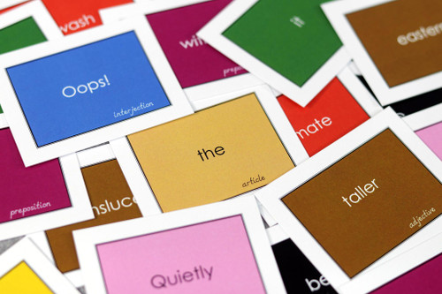 Grammar Command Cards: Traditional Color Scheme - Plastic & Cut | ETC ...