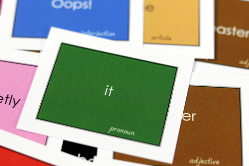 Grammar Command Cards: Traditional Color Scheme - Plastic & Cut | ETC ...