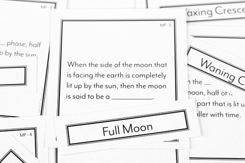 Phases of the Moon Nomenclature